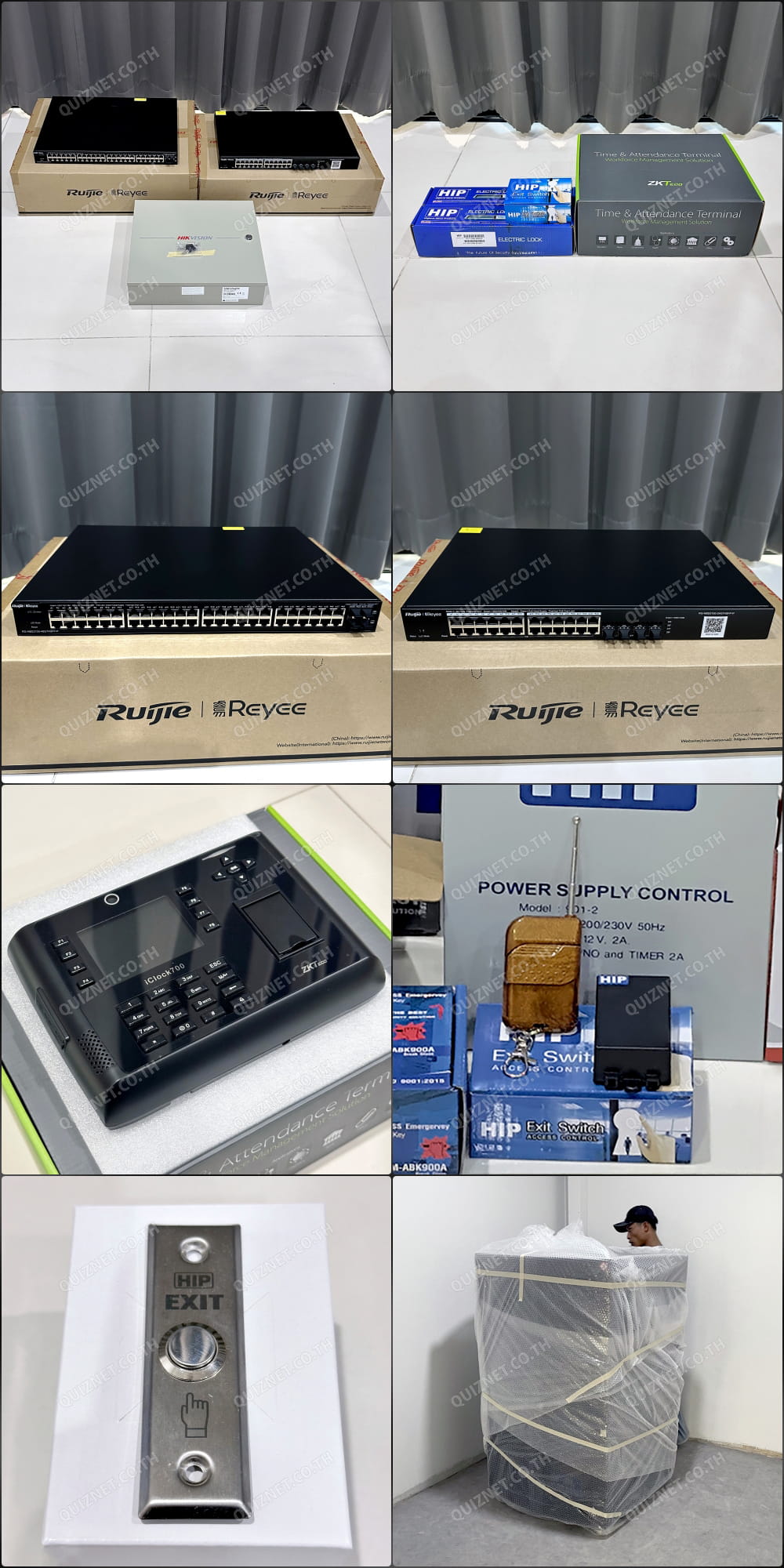 👨‍💻งานเดินสาย LAN, ติดตั้ง Rack, อุปกรณ์ Network, กล้องวงจรปิด (CCTV) และระบบควบคุมการเข้าออก ...