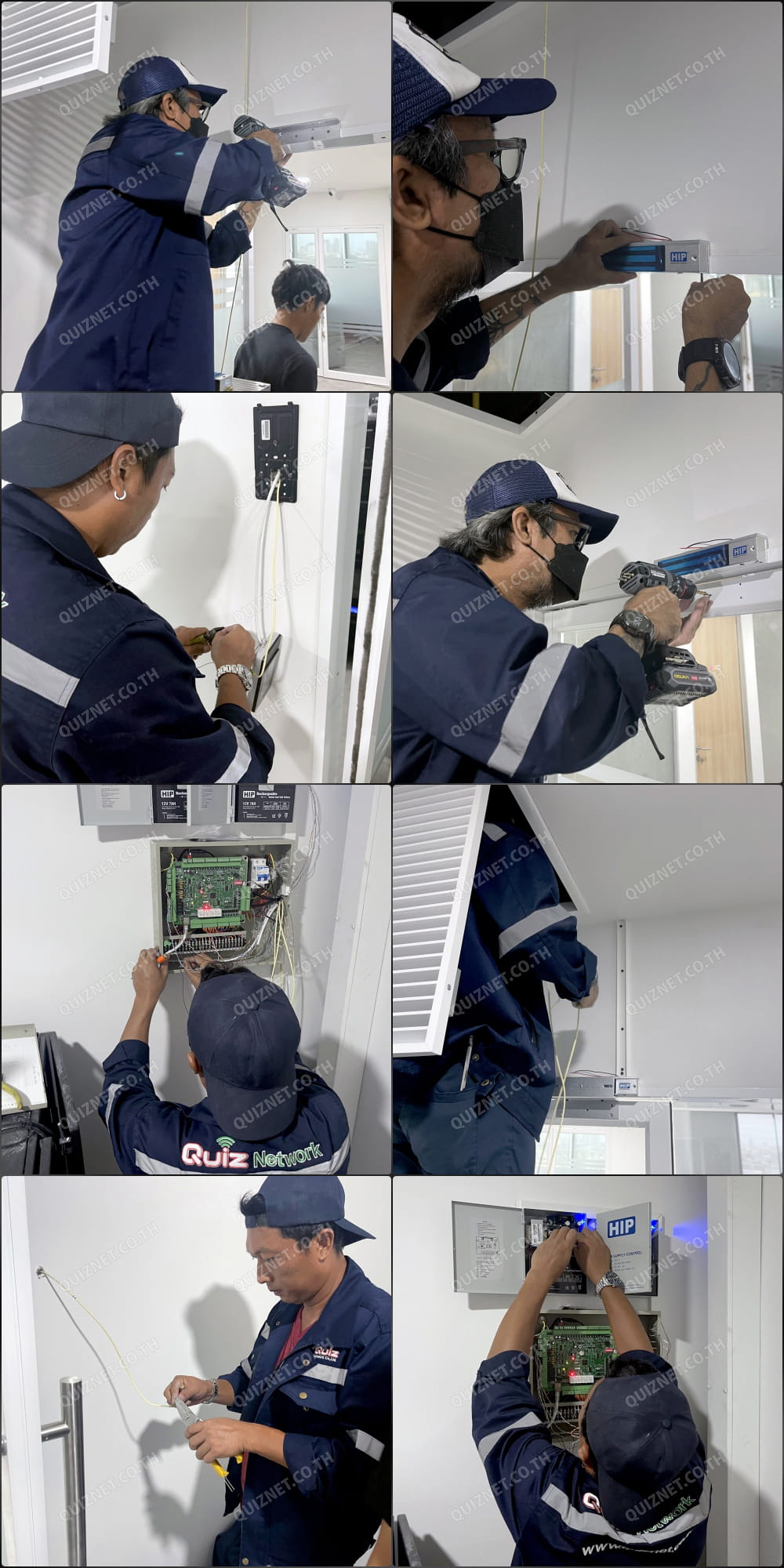 👨‍💻งานเดินสาย LAN, ติดตั้ง Rack, อุปกรณ์ Network, กล้องวงจรปิด (CCTV) และระบบควบคุมการเข้าออก ...